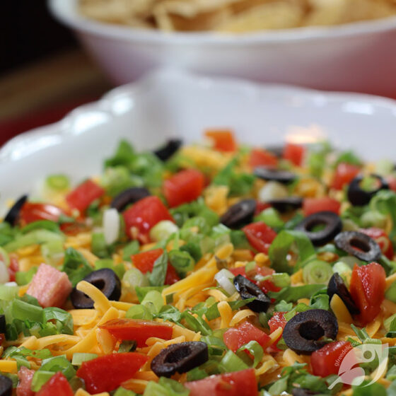 Classic Easy Taco Dip - gfreedeliciously.com