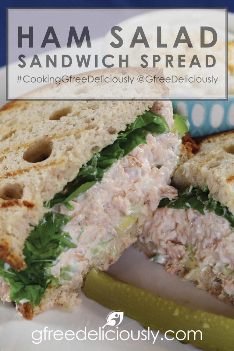 The Best Easy, Healthy Ham Salad Spread Recipe - gfreedeliciously.com