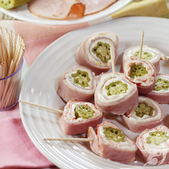 Ham Roll-Ups, a.k.a. Minnesota Sushi, Okra Dokies, or Traditional ...